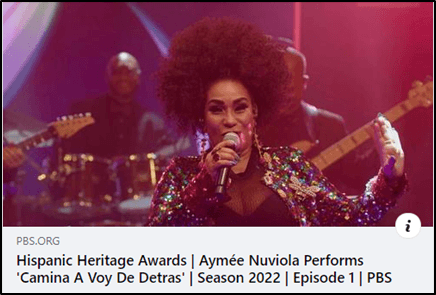 The 35th Hispanic Heritage Awards can now be watched via streaming at ...