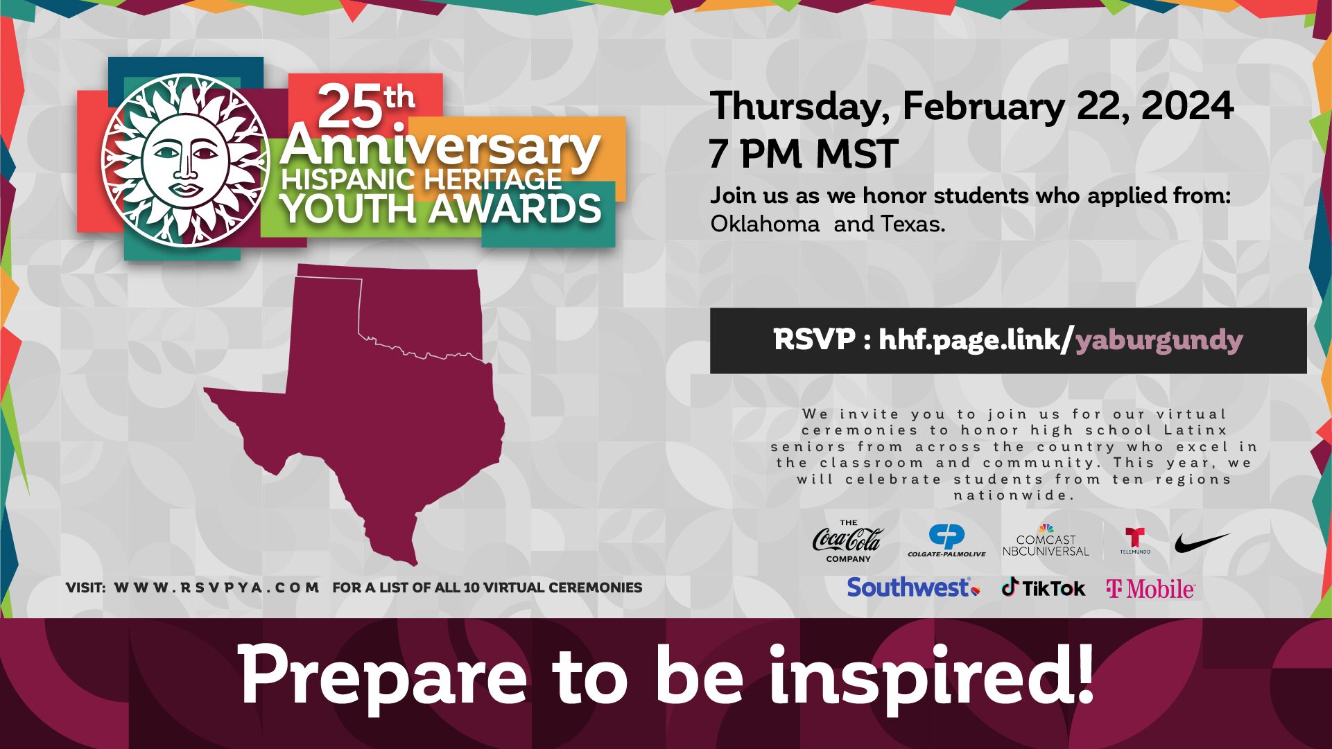 Hispanic Heritage Foundation’s 25th Annual Youth Awards to honor high ...